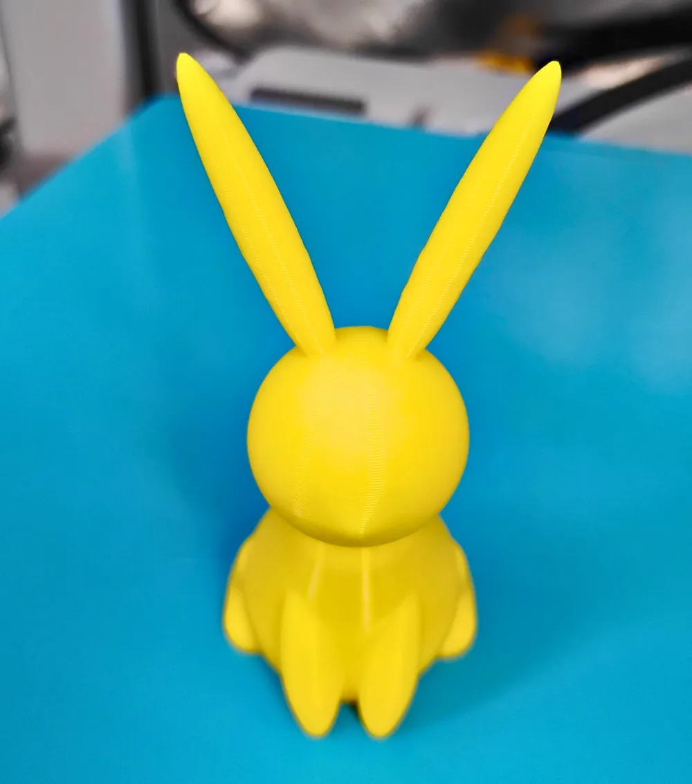 Minimalist Easter Bunny – Support-Free Print - Free 3D Print Model ...