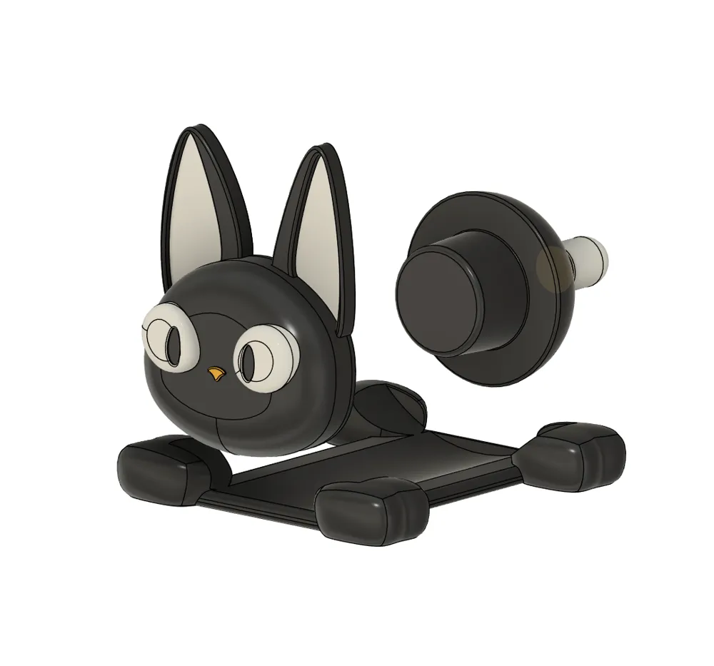Kiki The Toilet Cat by Custom Kas MakerWorld: Download Free 3D Models