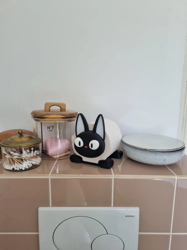 Kiki The Toilet Cat - Free 3D Print Model - MakerWorld