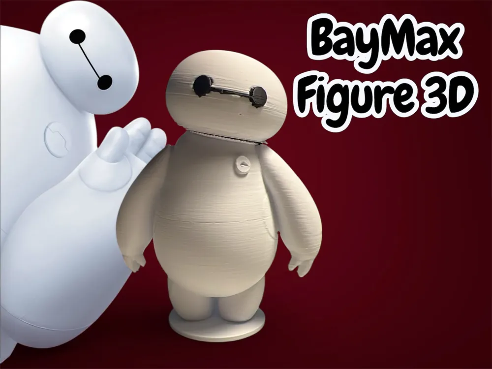 Baymax Figure - Free 3D Print Model - MakerWorld