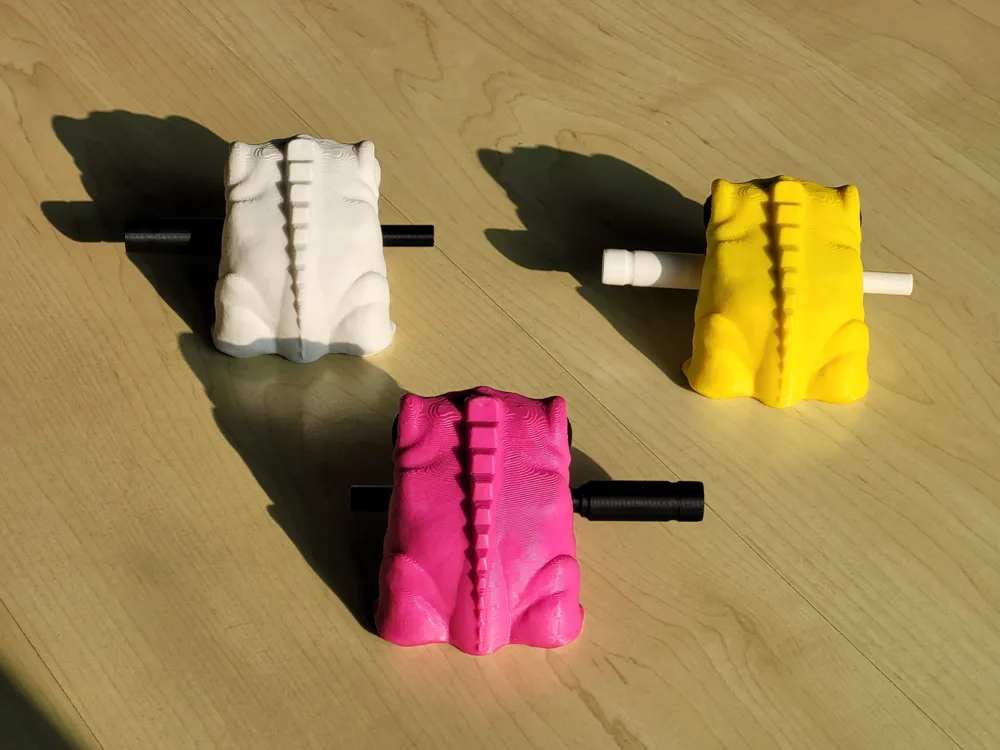 Guiro Frog - Free 3D Print Model - MakerWorld