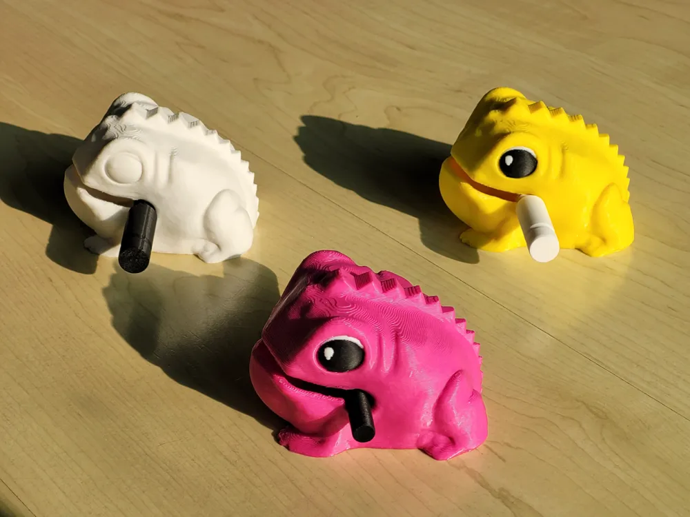 Guiro Frog - Free 3D Print Model - MakerWorld