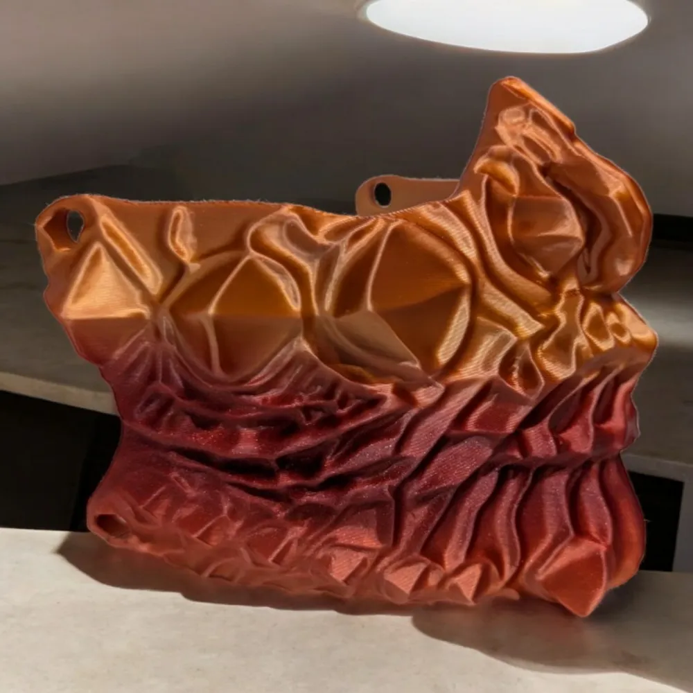 Liquid Fire Mask by Rad Makes MakerWorld: Download Free 3D Models