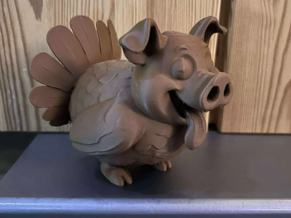 Pig-Turkey - Free 3D Print Model - MakerWorld