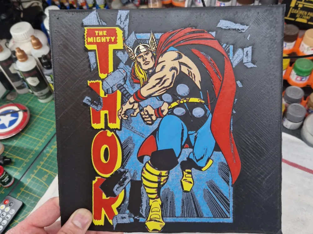 Thor Hueforge - Marvel Comics by Dakiren - MakerWorld