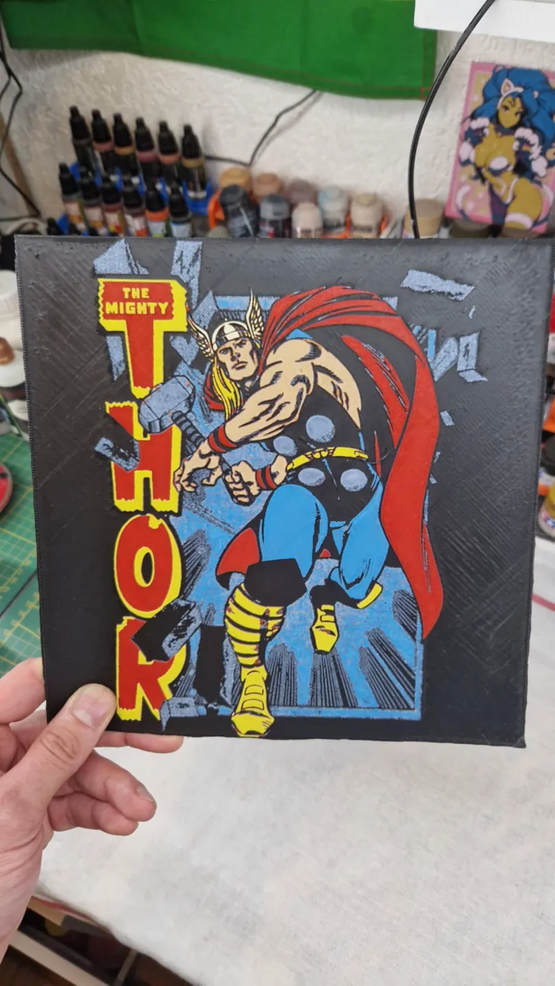 Thor Hueforge - Marvel Comics by Dakiren - MakerWorld