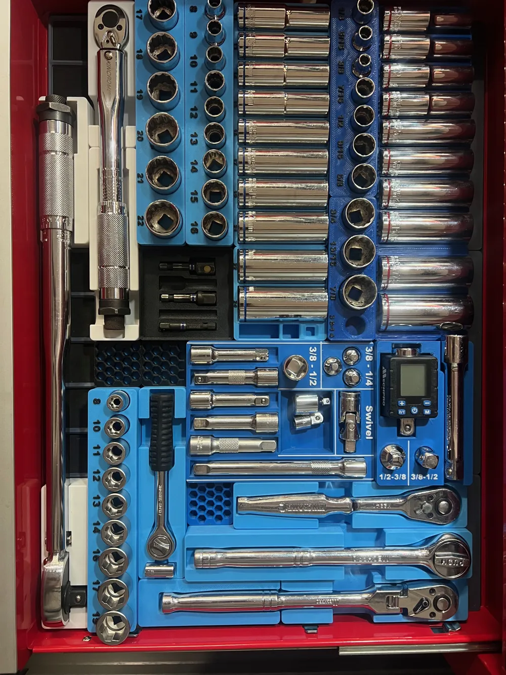 Mechpro Torque Wrench Adapter (gridfinity) by ryan - MakerWorld