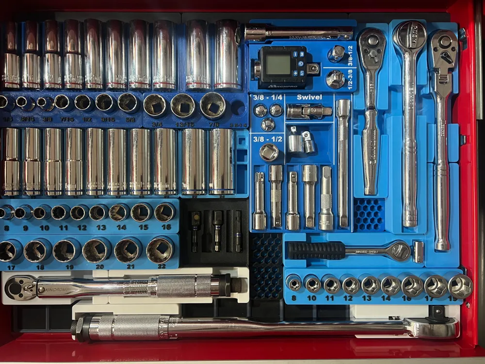 Mechpro Torque Wrench Adapter (gridfinity) by ryan - MakerWorld