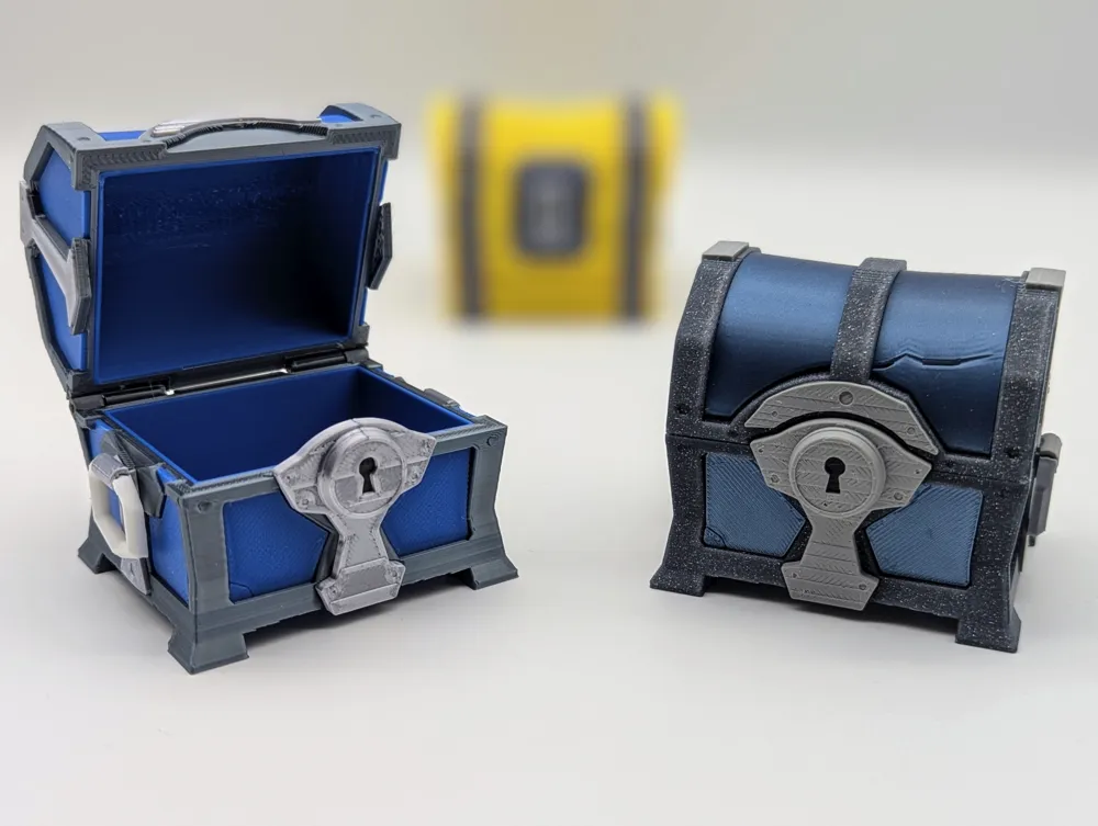Fortnite Rare Chest - Free 3D Print Model - MakerWorld