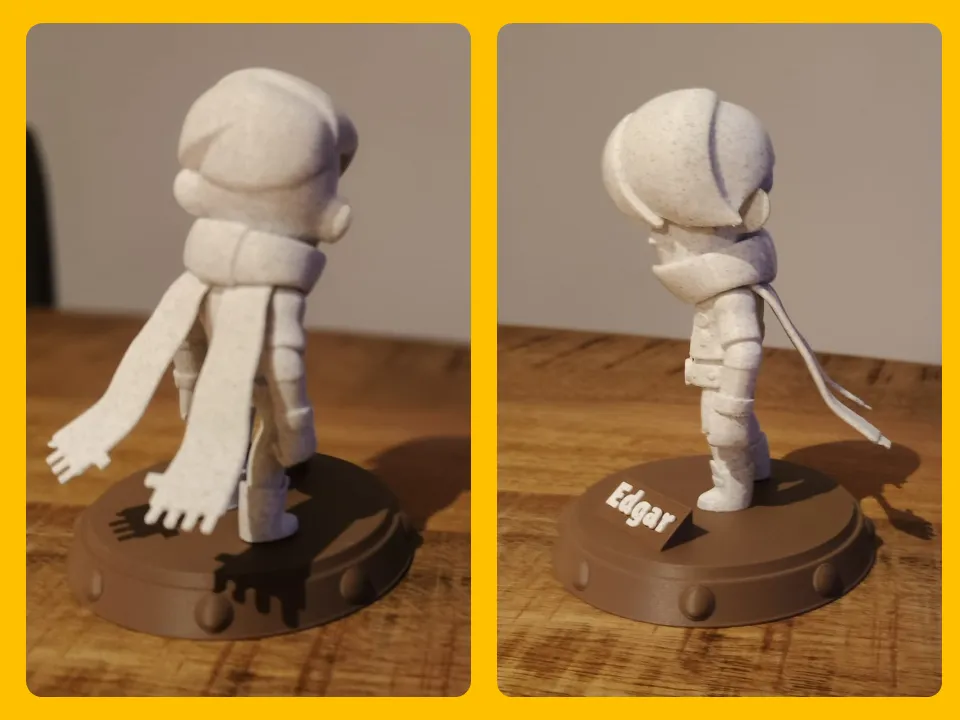 Edgar | XL Brawl Stars figurine (No AMS) by Mike.stl MakerWorld ...