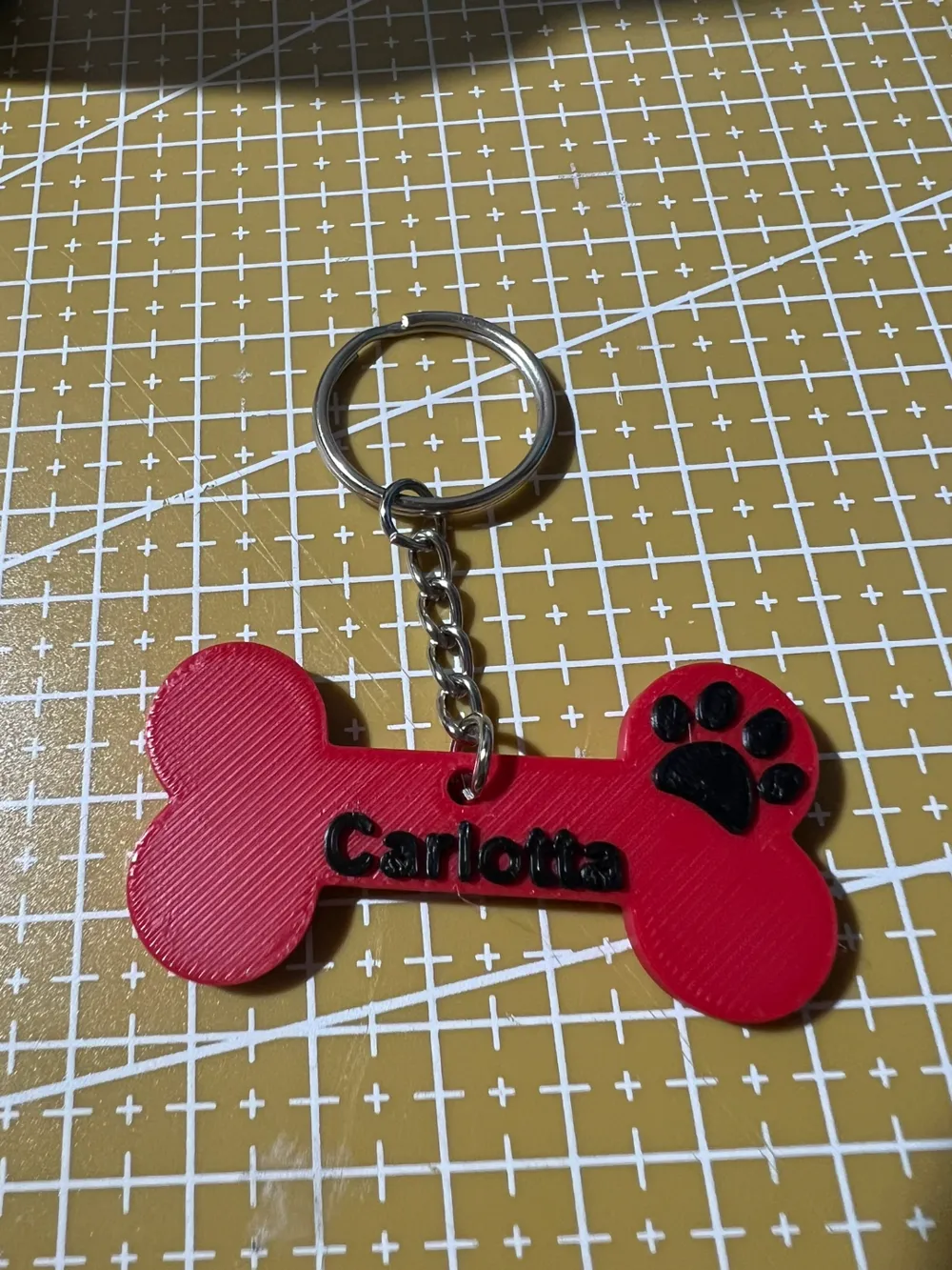 bone key ring dog / cat by Emsi94 - MakerWorld