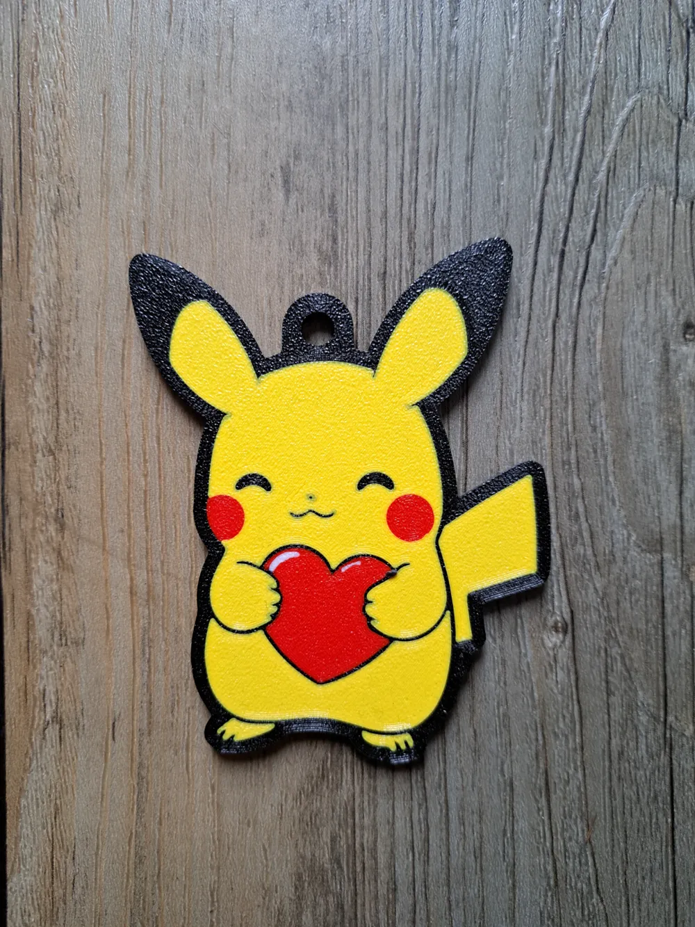 Love Pikachu with heart - Valentine by creachick3d - MakerWorld