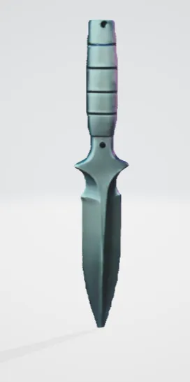 Throwing knife by anybody - MakerWorld