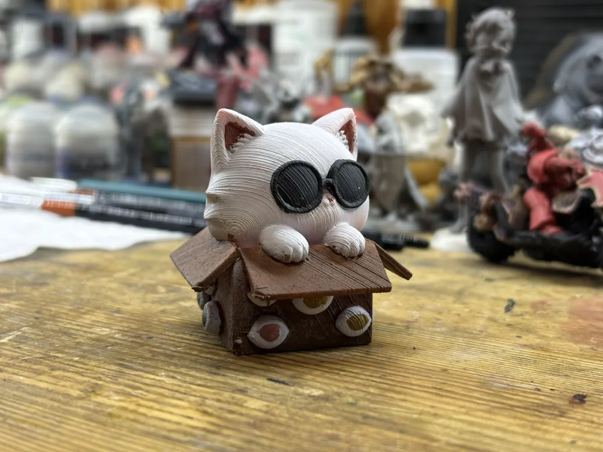 Gojo Satoru: The "Cat"astrophic jjk - Free 3D Print Model - MakerWorld