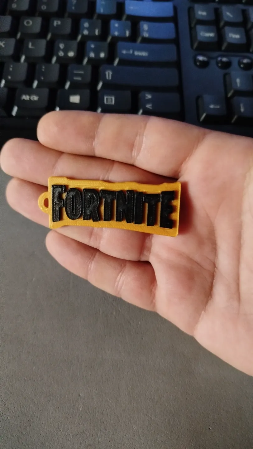 For kids Fortnite Keychain logo by 3Dcraftroom - MakerWorld