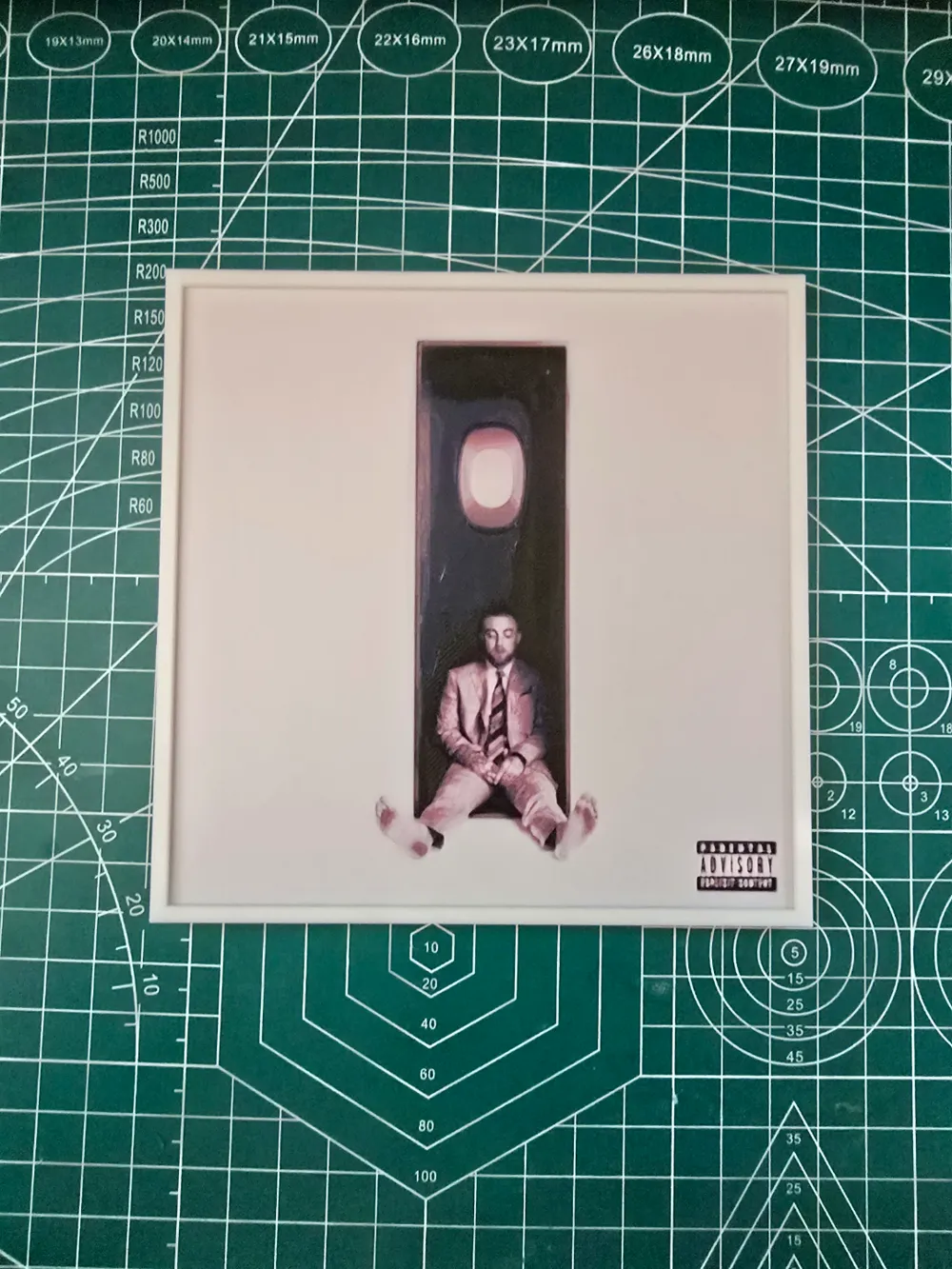 Mac Miller "Swimming" Album - Hueforge Art by Lumpy3D MakerWorld: Download Free 3D Models