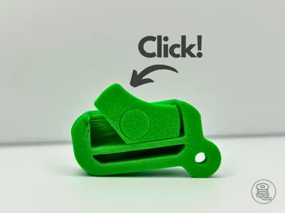 Fidget Switch Keychain (Print in Place) by The Duck Vault MakerWorld ...