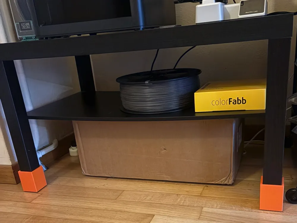 Table Risers for IKEA Lack by Vins MakerWorld: Download Free 3D Models