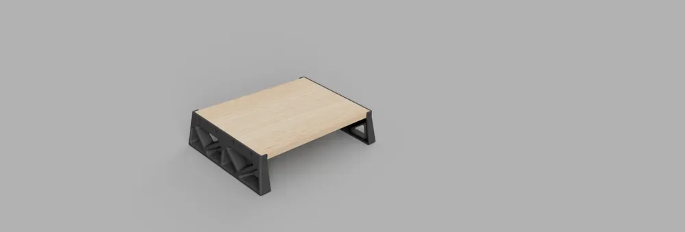 Monitor Stand / Screen Riser by BeeEff - MakerWorld