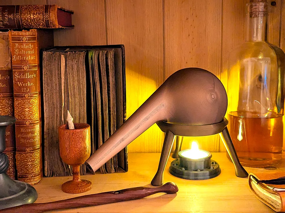 Medieval Alchemy Still by Caduceus MakerWorld: Download Free 3D Models