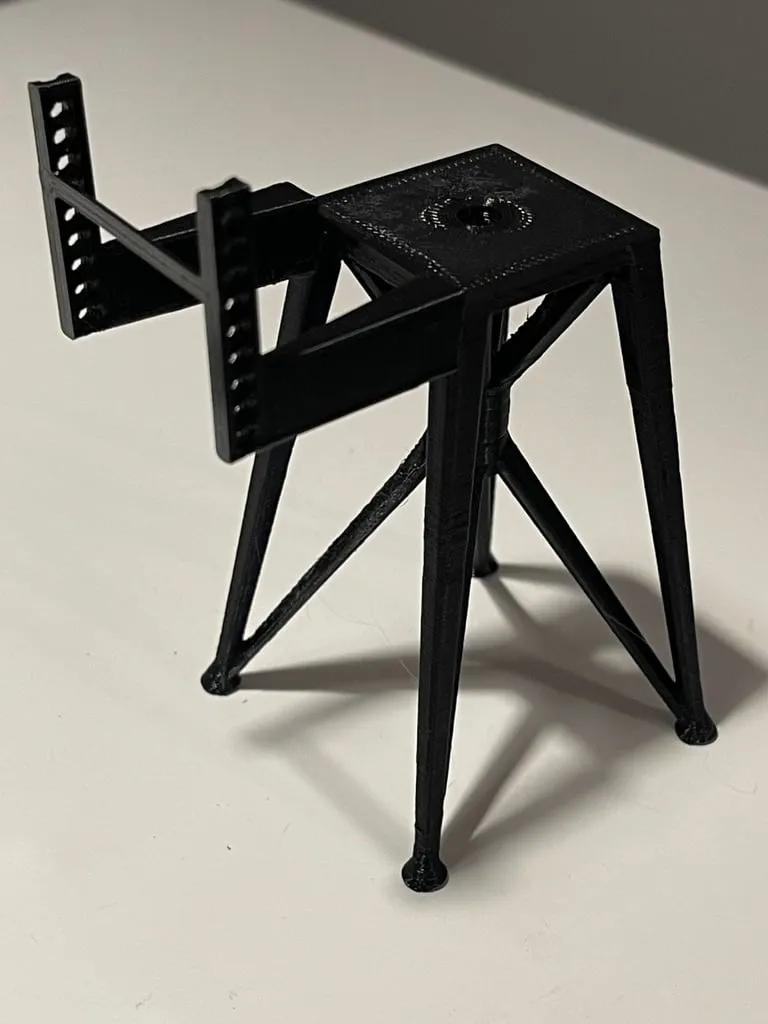 Christmas Scene Ski Lift (With New Pylon Design) - Free 3D Print Model ...