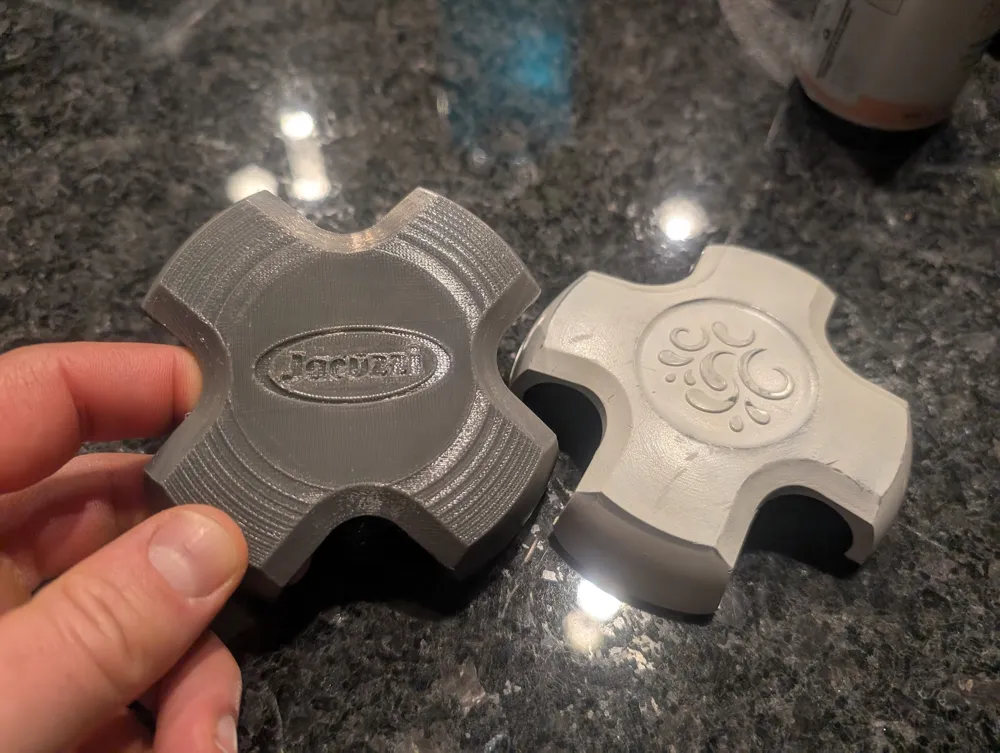 Jacuzzi Diverter Knob J-500 Series by HondaTedMakerWorld: Download Free ...