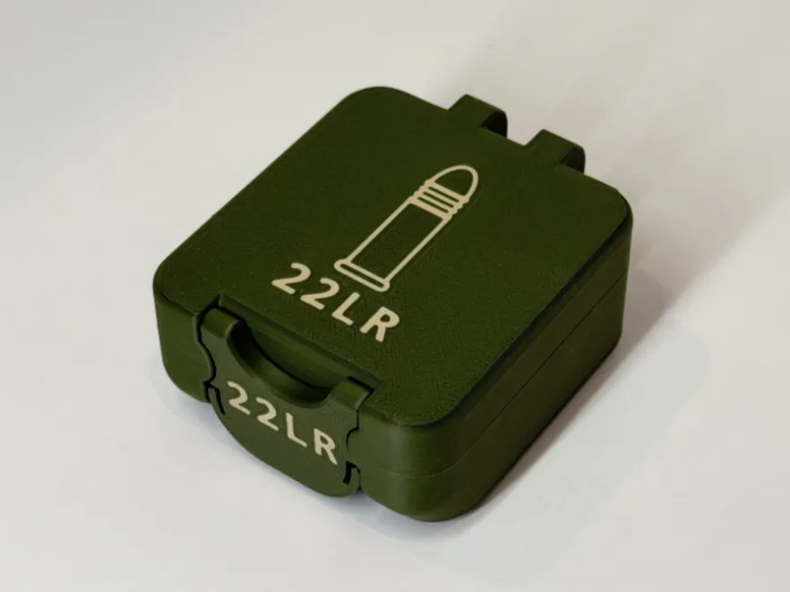 Ammo Box - 22LR - MINI - 25/36/49 Rounds - Free 3D Print Model - MakerWorld