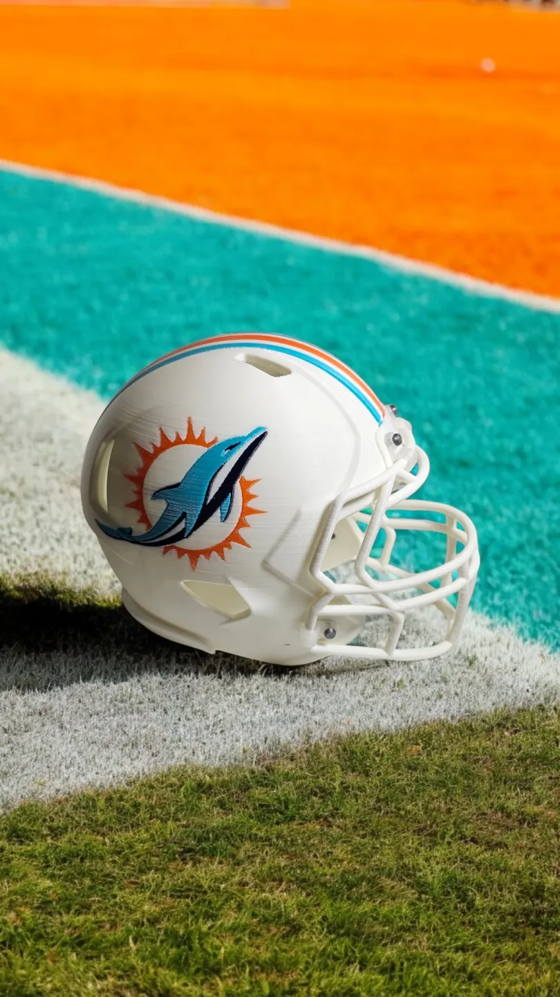 Miami Dolphins Football Helmet by animuL67 MakerWorld: Download Free 3D ...