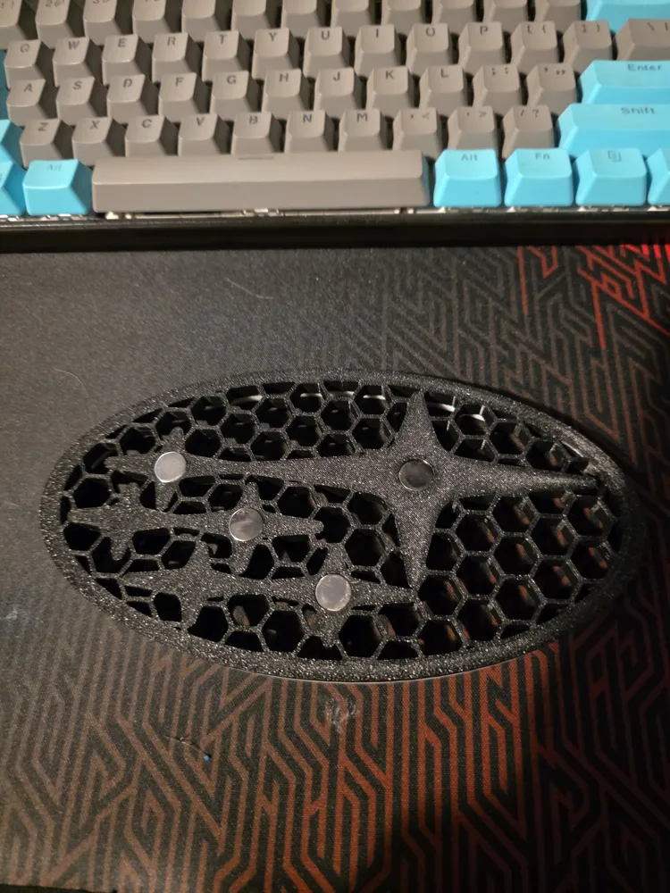 Subaru Hexagon Magnet Logo (Large) - Free 3D Print Model - MakerWorld