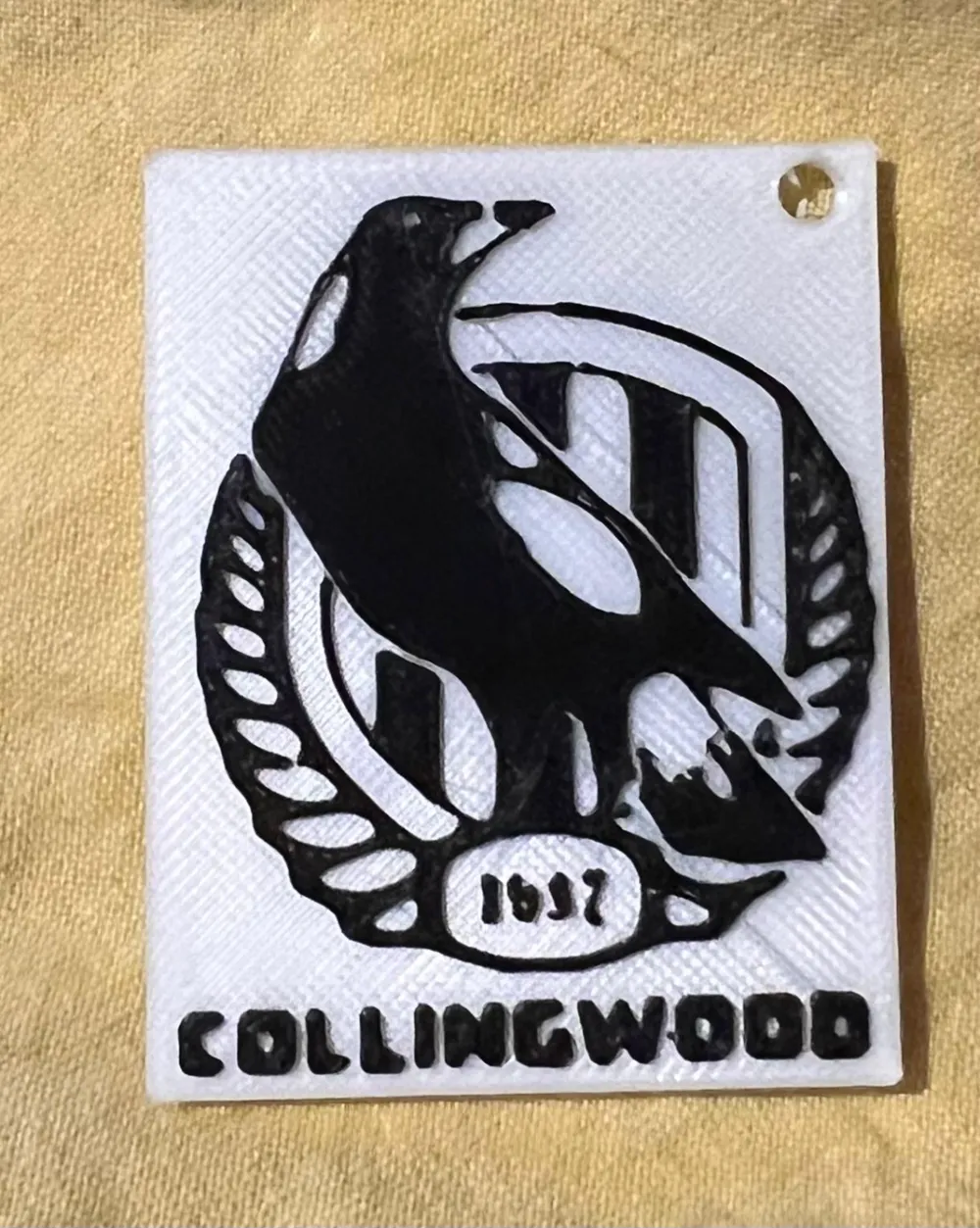 afl collingwood keychain by Blossom2023 - MakerWorld