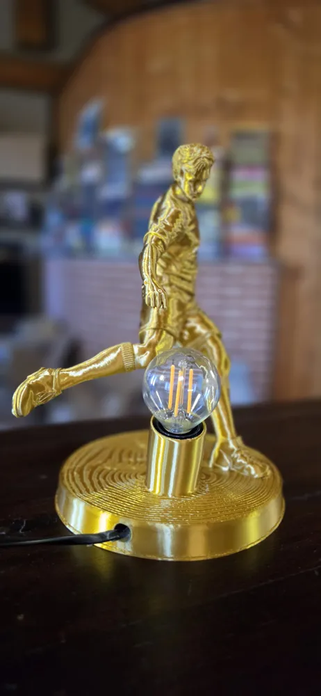 Football Kick Lamp Design - Free 3D Print Model - MakerWorld
