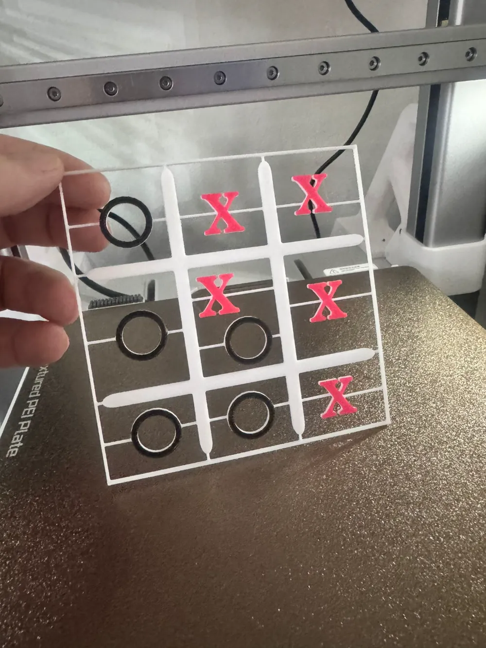 TIC -tac - toe kit card by master 1 - MakerWorld