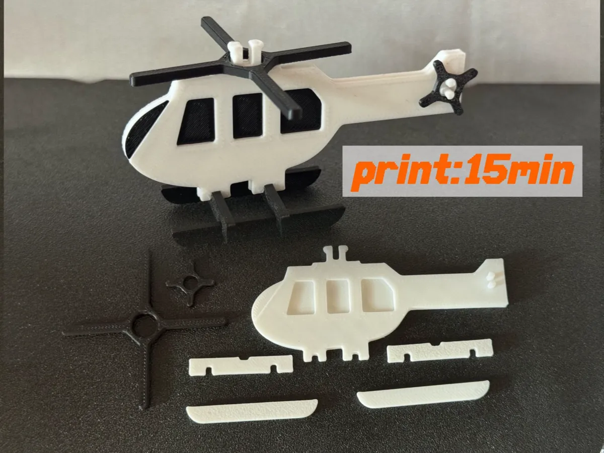 Helicopter - Free 3D Print Model - MakerWorld