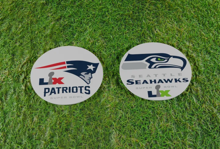 New England Patriots Superbowl LX Coaster - Free 3D Print Model ...