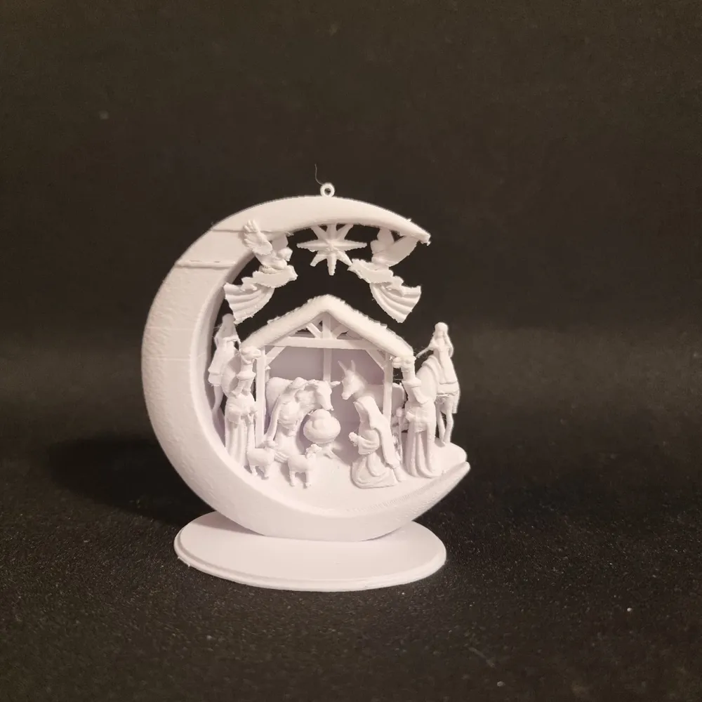 Nativity Scene Ornament - Free 3D Print Model - MakerWorld