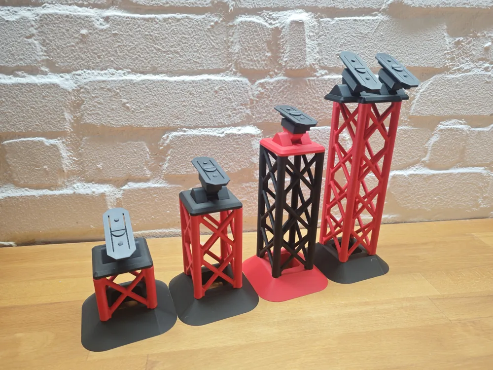 Modular Race Track Support Towers 1:64 Diecast - Free 3D Print Model ...