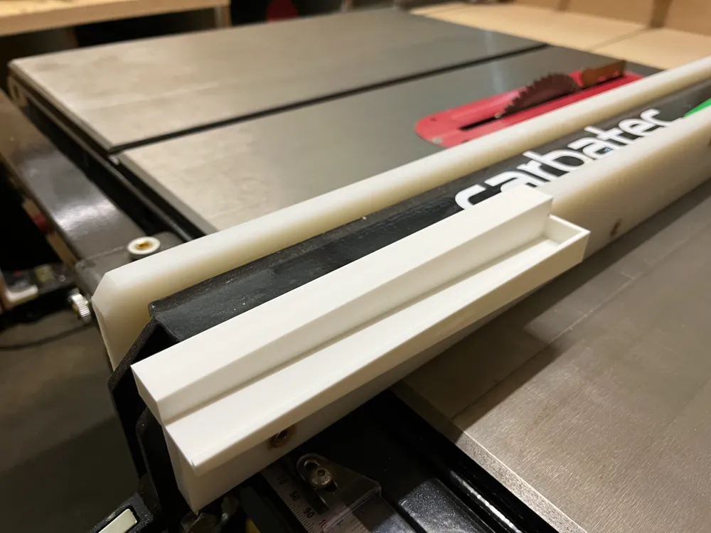 Push block stick holder for Tablesaw fence by Fructus_93 - MakerWorld