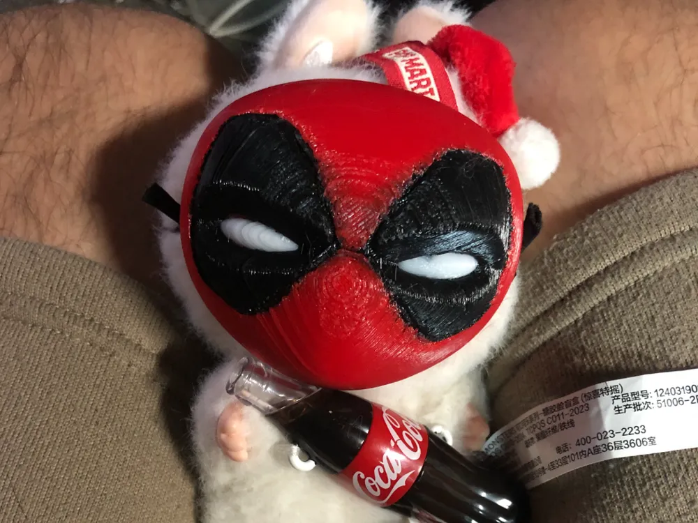 Deadpool labu mask - Free 3D Print Model - MakerWorld