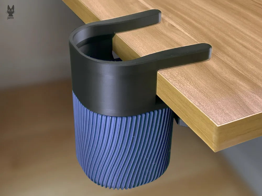 Clamp-On Desk Bin - Free 3D Print Model - MakerWorld