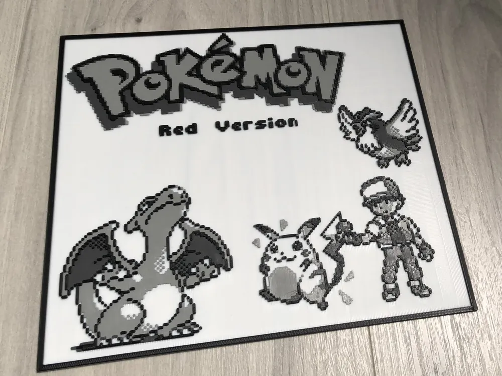 Pokemon Game Boy Screenshot by BichopebitouMakerWorld: Download Free 3D ...
