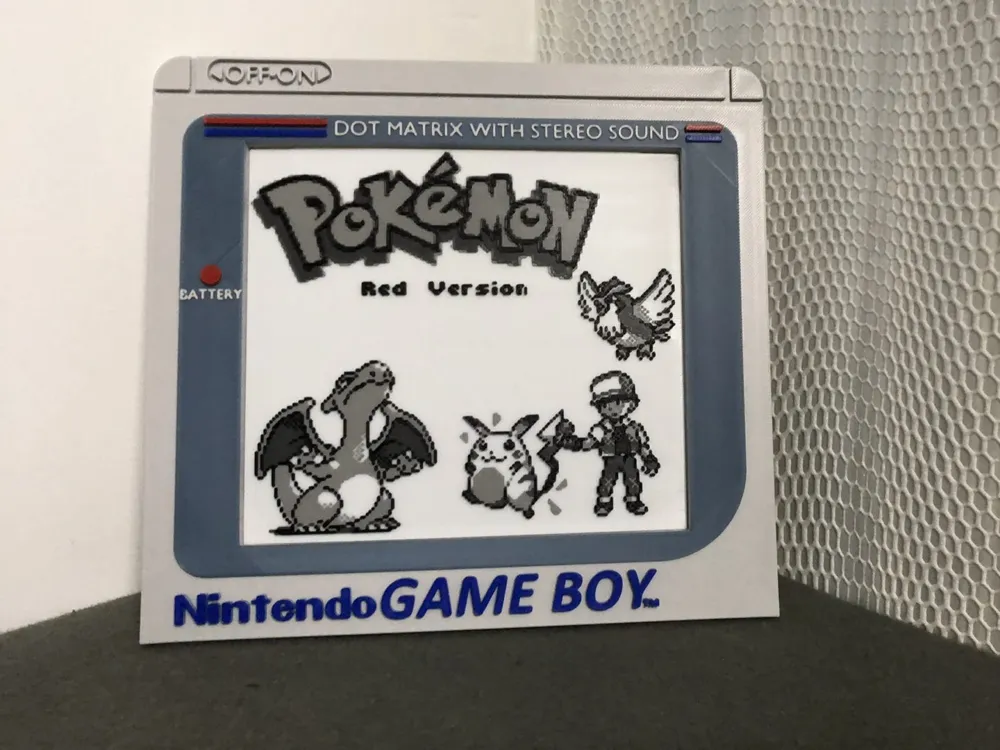 Pokemon Game Boy Screenshot by BichopebitouMakerWorld: Download Free 3D ...
