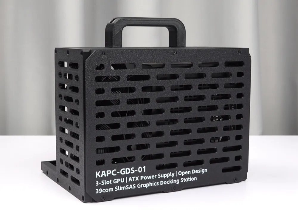 SlimSAS Graphics Docking Station Case KAPC-GDS-01 - Free 3D Print Model ...