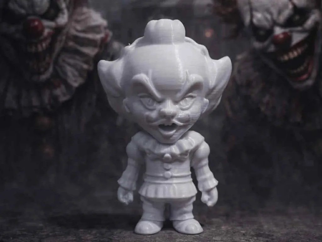 Pennywise from IT figure - Free 3D Print Model - MakerWorld