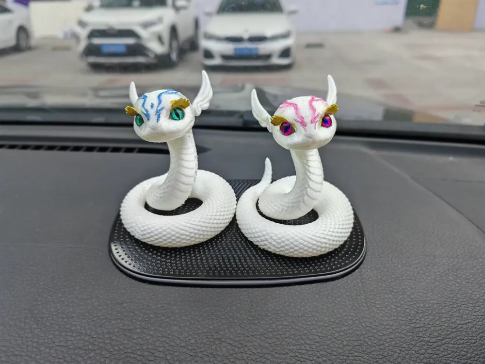 Seven-Colored Sky-Swallowing Python, Ornament by ๖M๖ MakerWorld ...