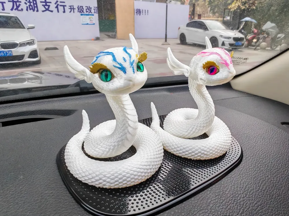 Seven-Colored Sky-Swallowing Python, Ornament by ๖M๖ MakerWorld ...