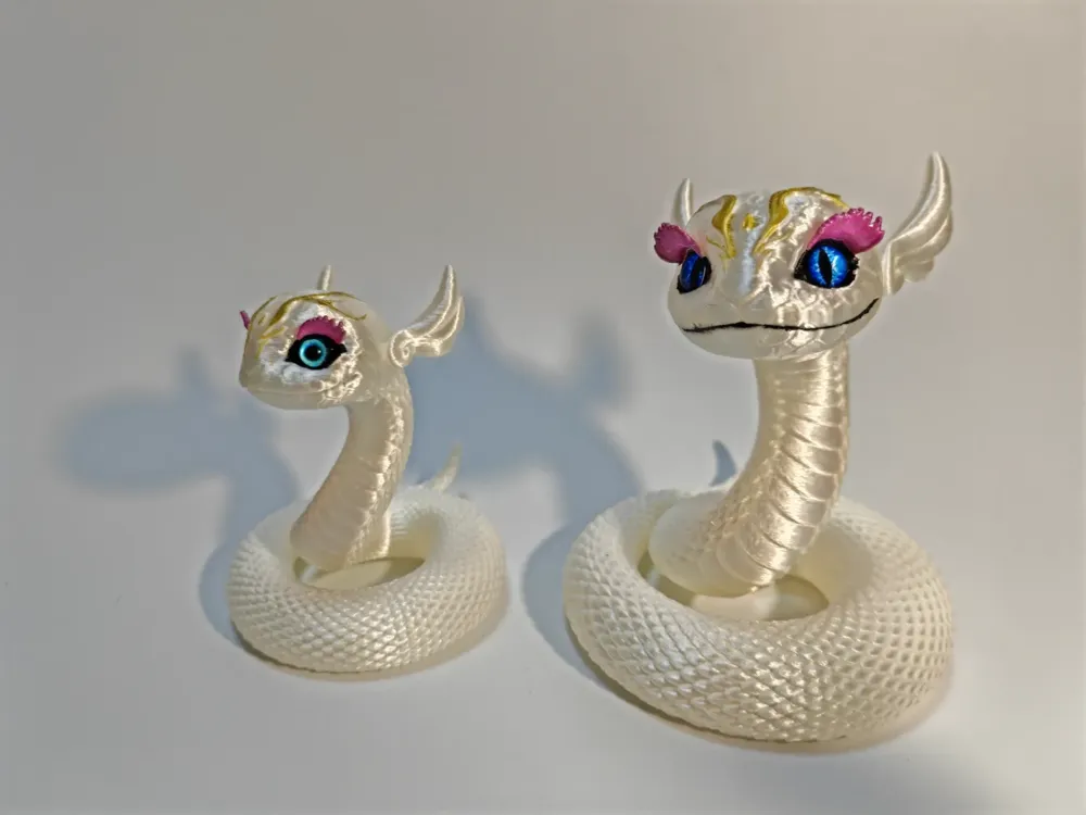 Seven-Colored Sky-Swallowing Python, Ornament by ๖M๖ MakerWorld ...