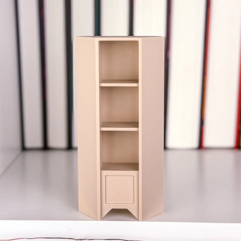 Expandable Mini Bookshelf - 3 Shelves - Free 3D Print Model - MakerWorld