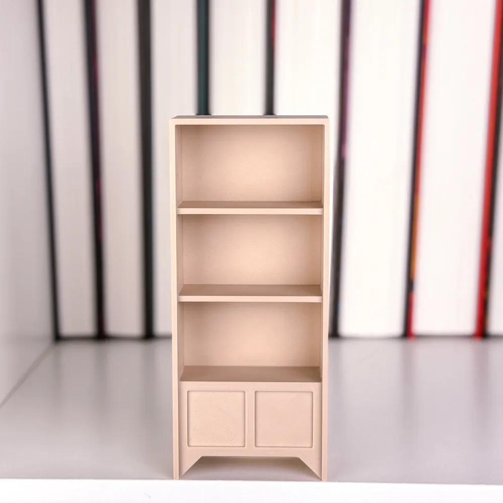 Expandable Mini Bookshelf - 3 Shelves - Free 3D Print Model - MakerWorld