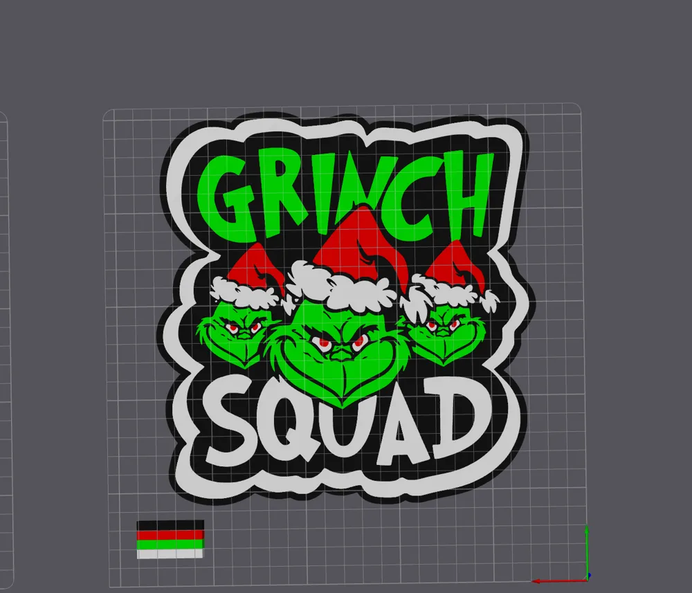 grinch squad lightbox by cruse2382 - MakerWorld