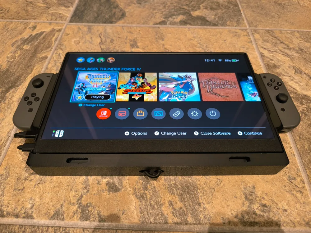 Nintendo Switch 13.3" OLED Upgrade by Watson's Lab MakerWorld: Download Free 3D Models